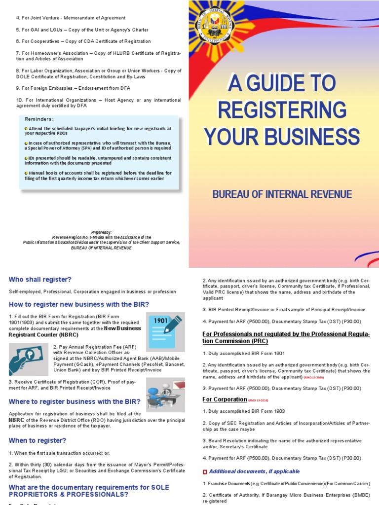 Flyer For All Types of Registration PDF | PDF | Receipt | Identity Document