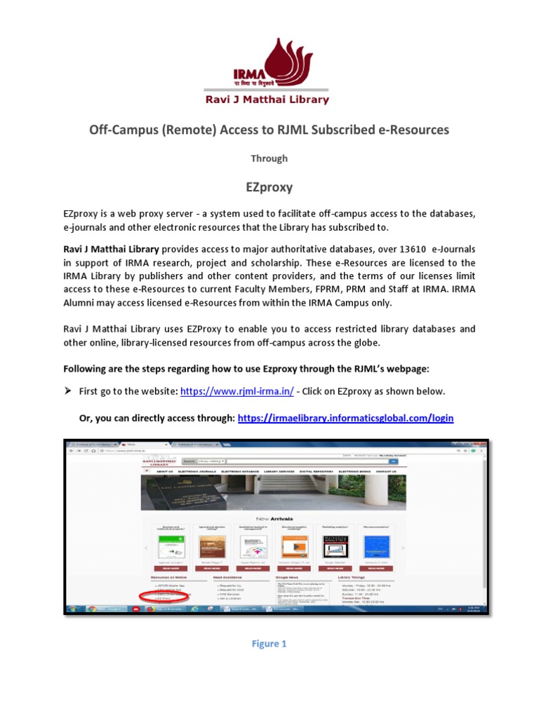 How To Use EZproxy PDF | PDF | Publishing | Fair Use
