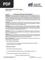 RA 10697 Strategic Trade Management Act | PDF | Asset Forfeiture | Crimes