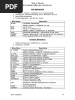 Finacle Codes | PDF | Cheque | Debit Card