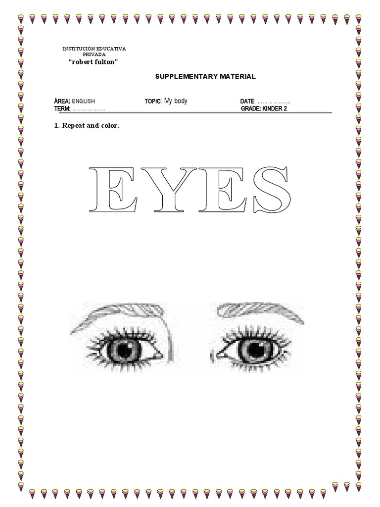 T30 Eyes and Nose | PDF