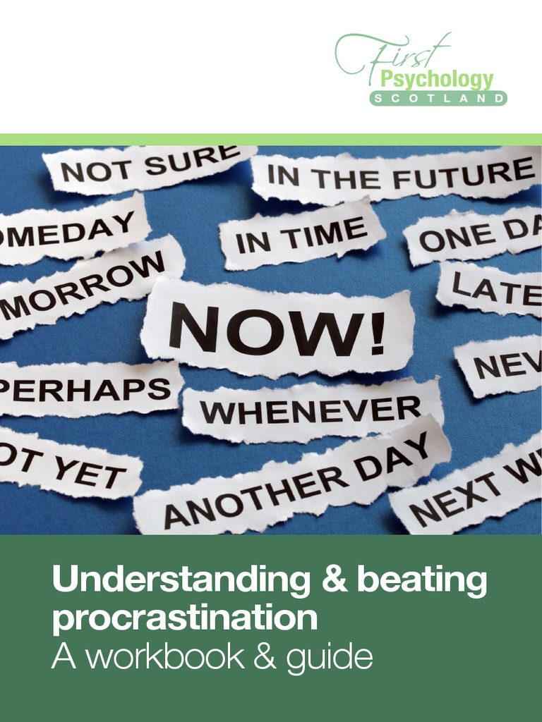 Understanding & Beating Procrastination: A Workbook & Guide | Download ...