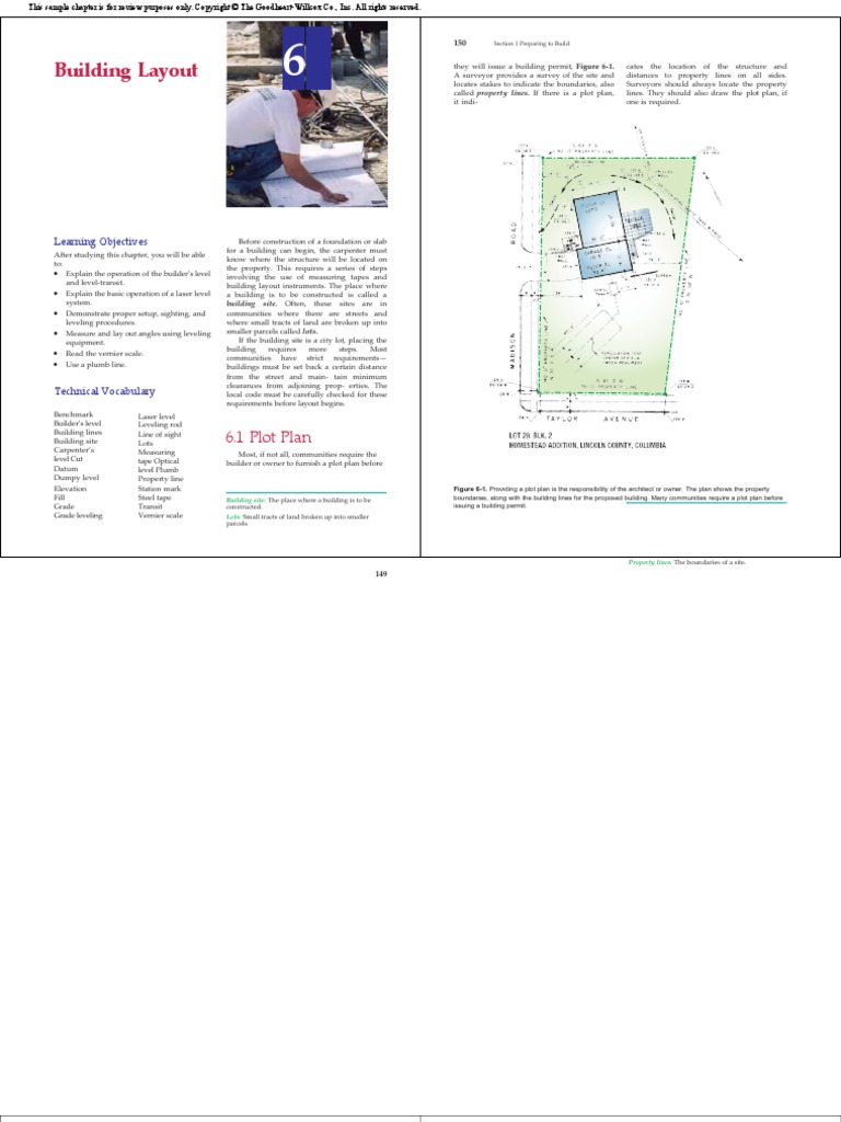 Building Layout Plot Plan Most If Not All Communities Require The ...