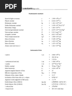 Physical Constant in CGS Units | PDF | Teaching Methods & Materials ...