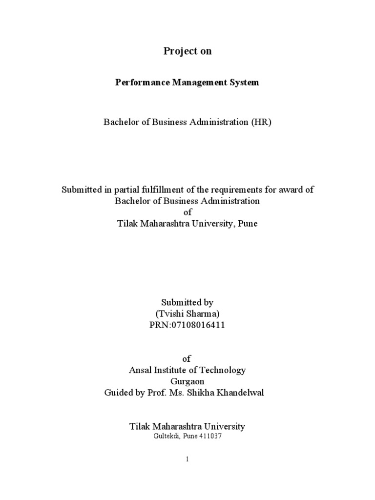 Performance Management System | PDF | Performance Appraisal ...