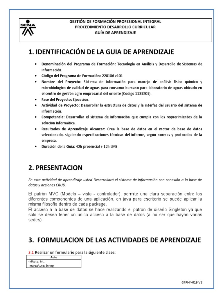 Guia 28 Java | PDF | Java (lenguaje de programación) | Modelo – Vista ...