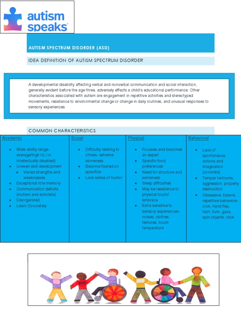 Autism Spectrum Disorder Overview | PDF | Autism Spectrum | Social Skills