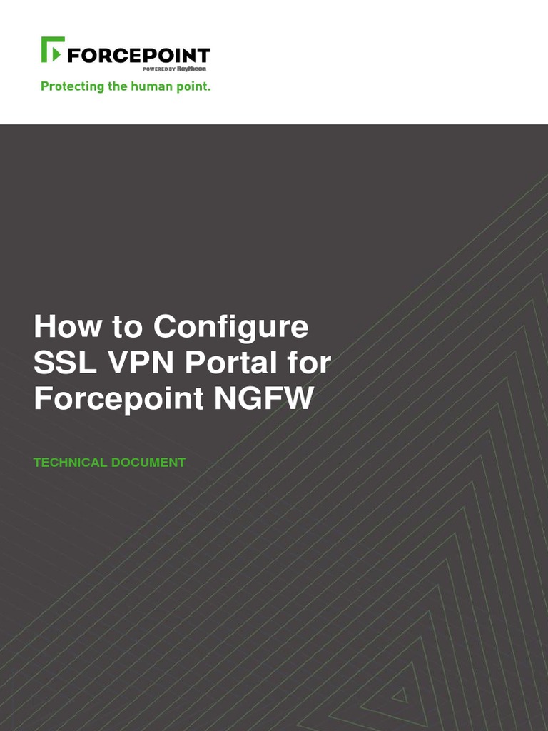 Forcepoint Ngfw Ssl Vpn Portal Pdf Pdf Transport Layer Security