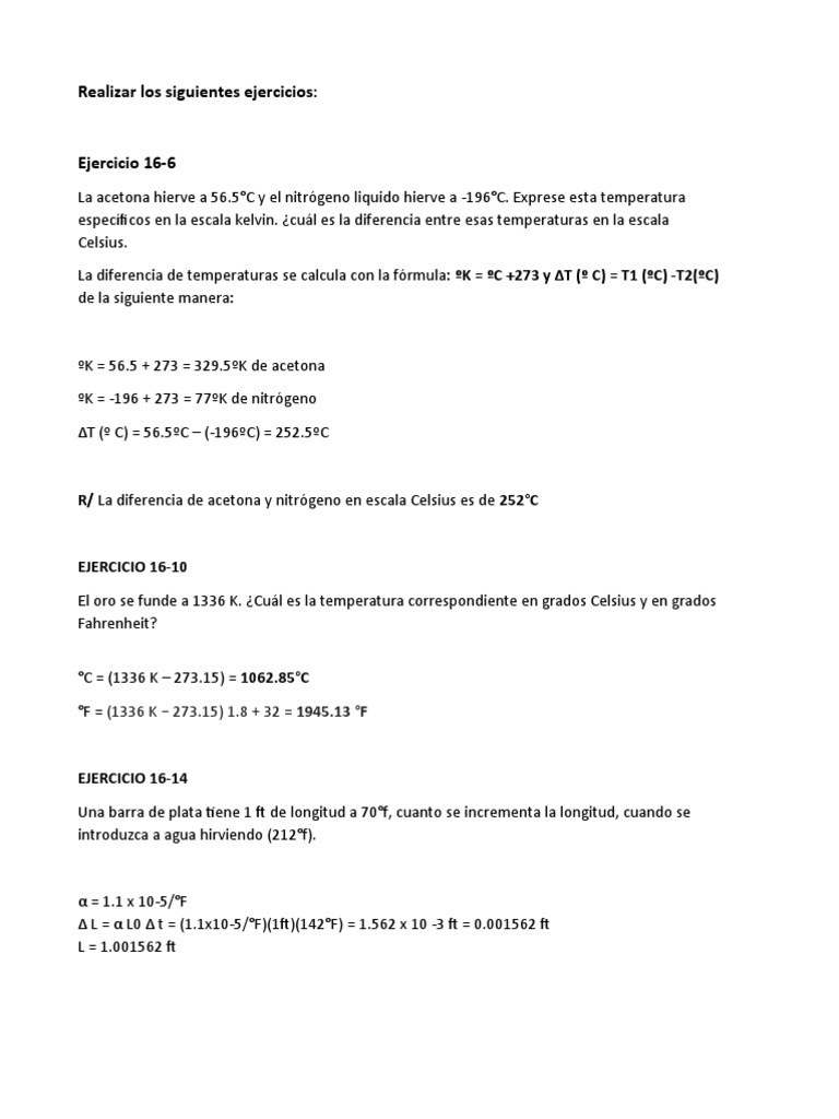 Taller Fisica Calor y Ondas | PDF