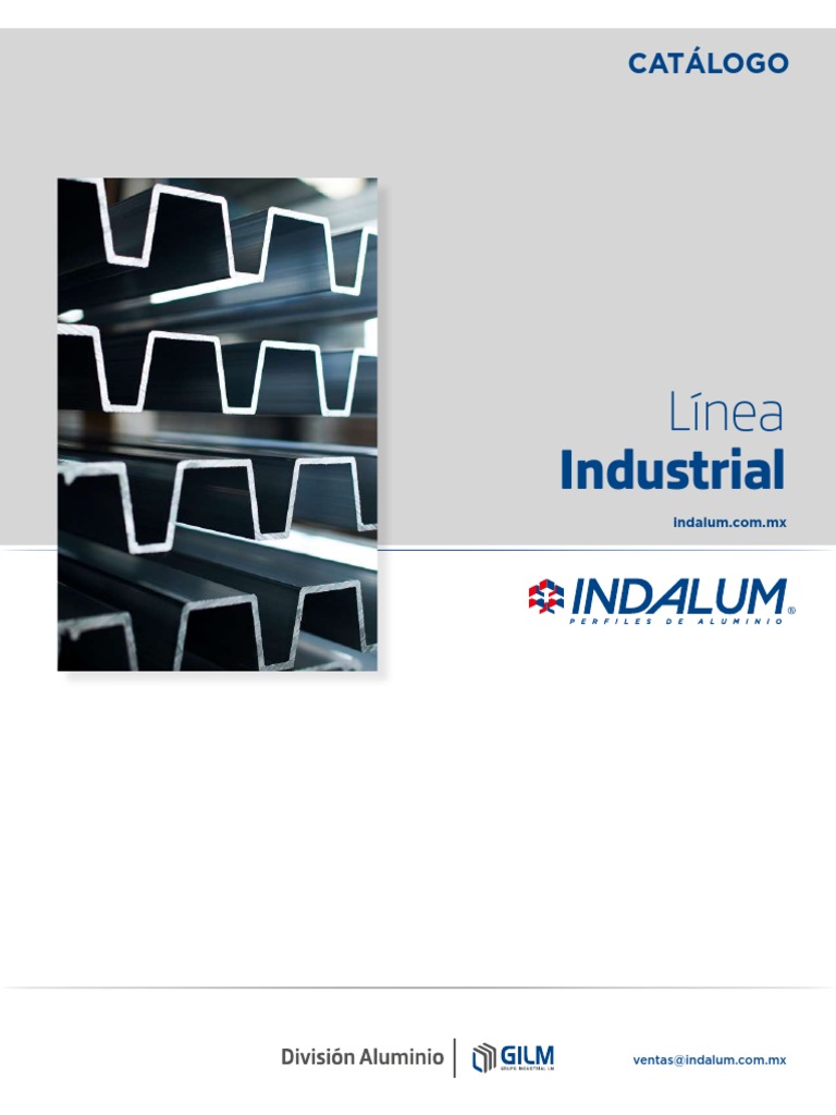 Catálogo De Perfiles De Aluminio Indalum Pdf Aluminio Industrias