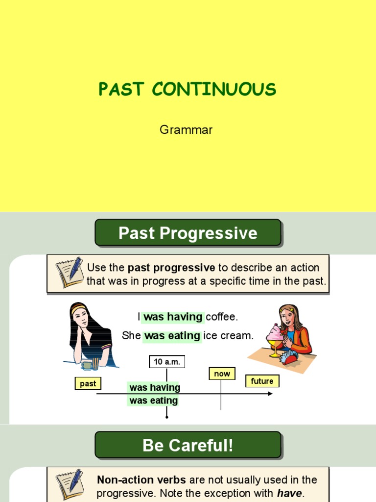Past Progressive | PDF | Linguistic Typology | Linguistics
