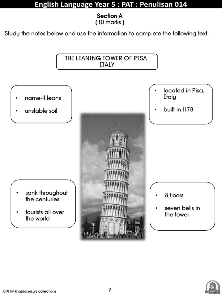 The Leaning Tower of Pisa | PDF