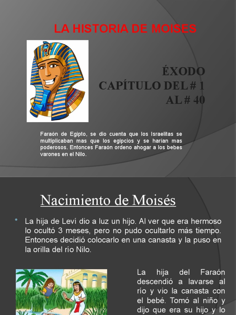 La Historia de Moises | PDF | Moisés | Libros de la Torá