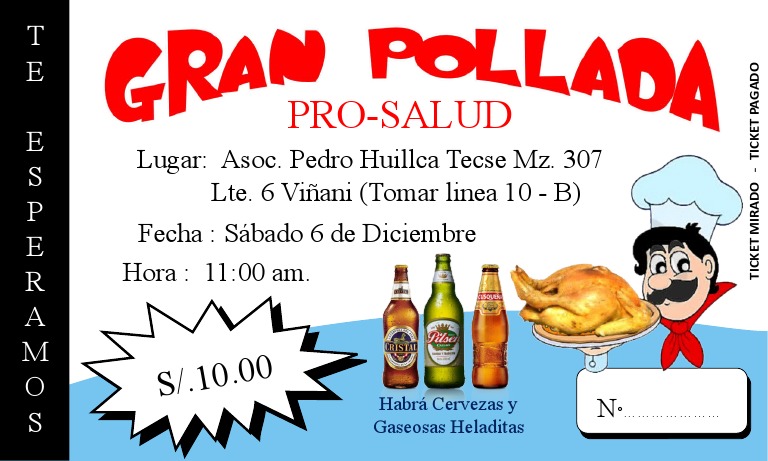 Ticket Pollada | PDF | Derecho | Novela negra, policíaca y suspenso