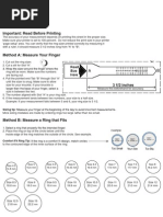 Cartier Ring Size Chart US | PDF