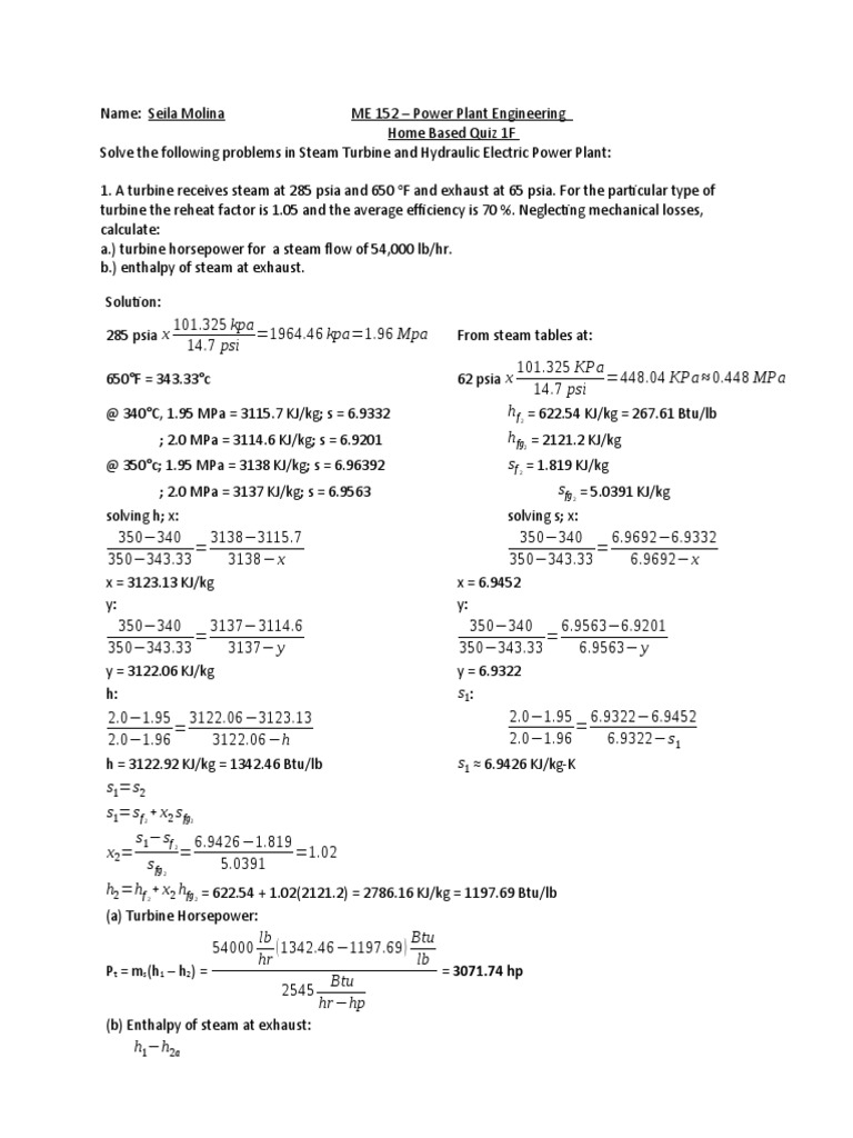 X X H H S S: F FG F FG | PDF | Horsepower | Gas Technologies