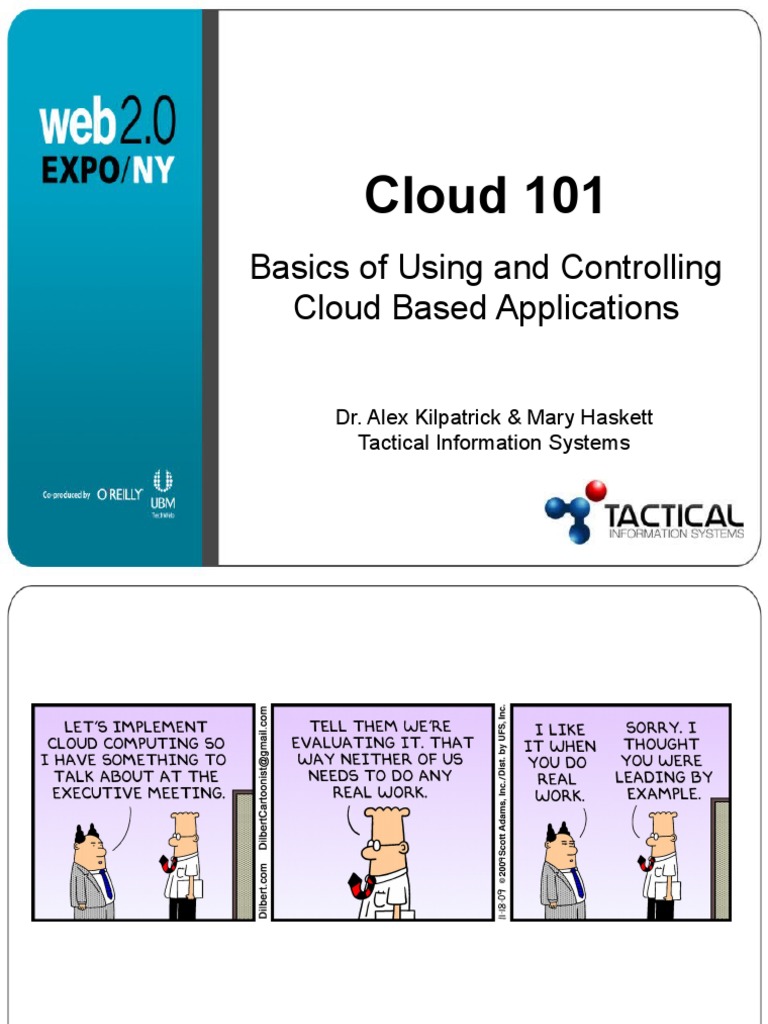 Cloud 101 - Basics of Using and Controlling Cloud-Based Applications ...