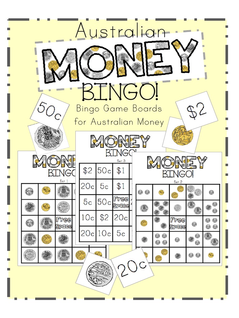 Bingo Game Boards For Australian Money | PDF