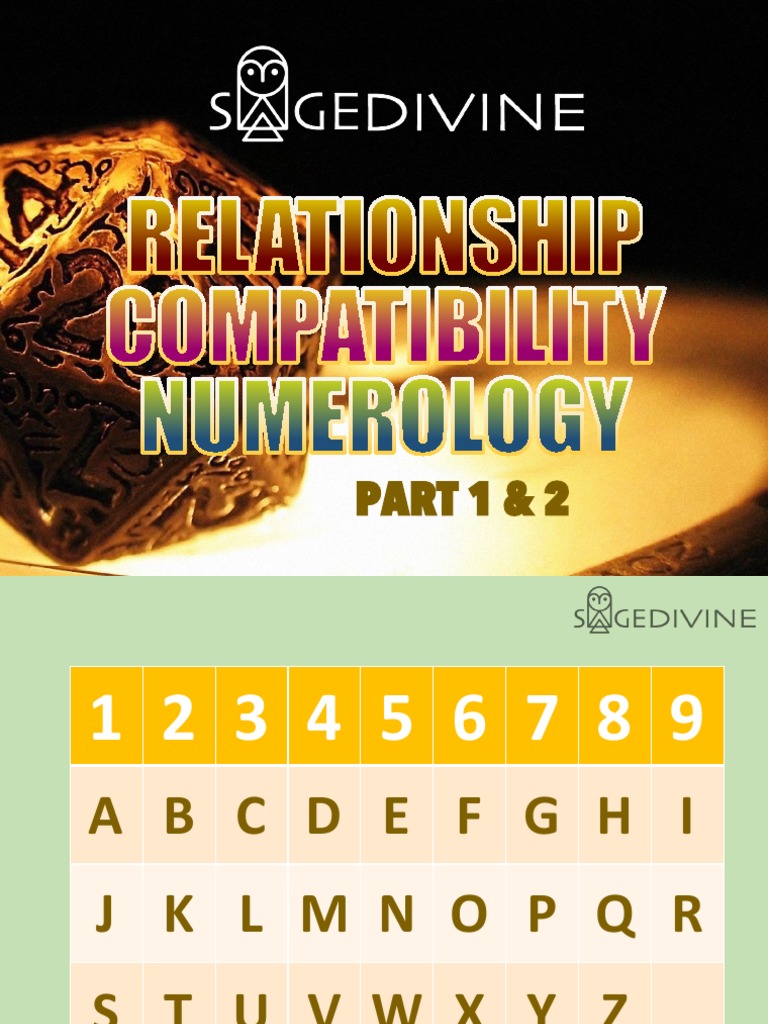 Basic Relationship Numerology | PDF