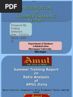 Balance Sheet of AMUL | PDF | Balance Sheet | Expense