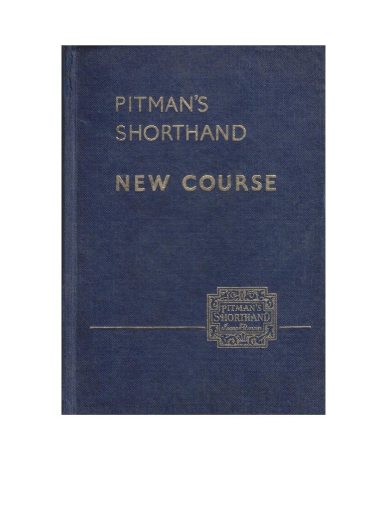 Pitman's Shorthand
