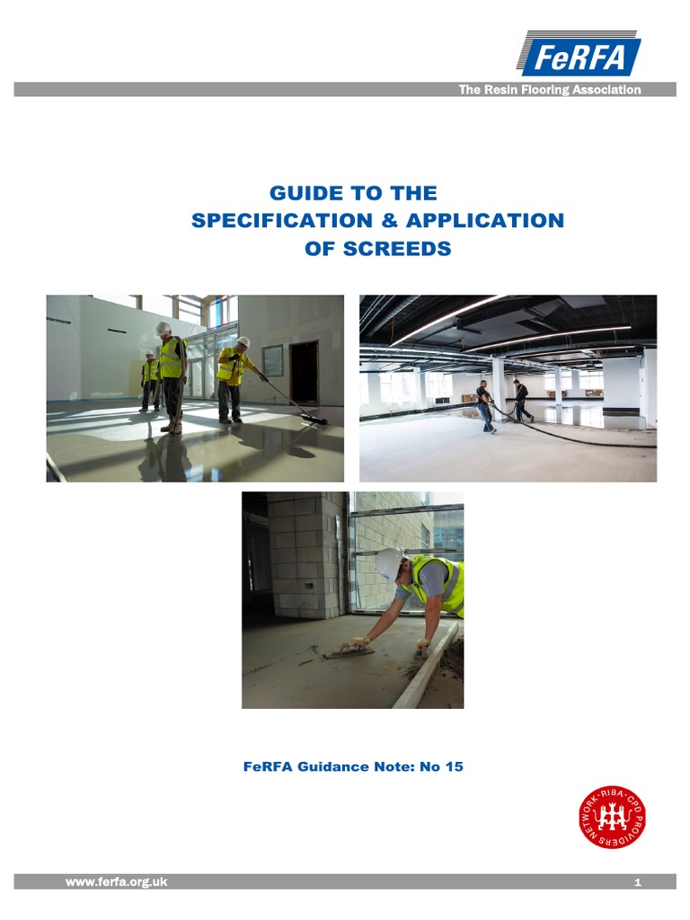 Screed Method | PDF | Concrete | Flooring