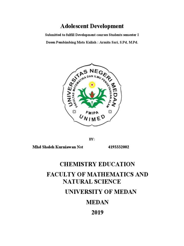 Adolescent Development | PDF | Cognitive Development | Adolescence