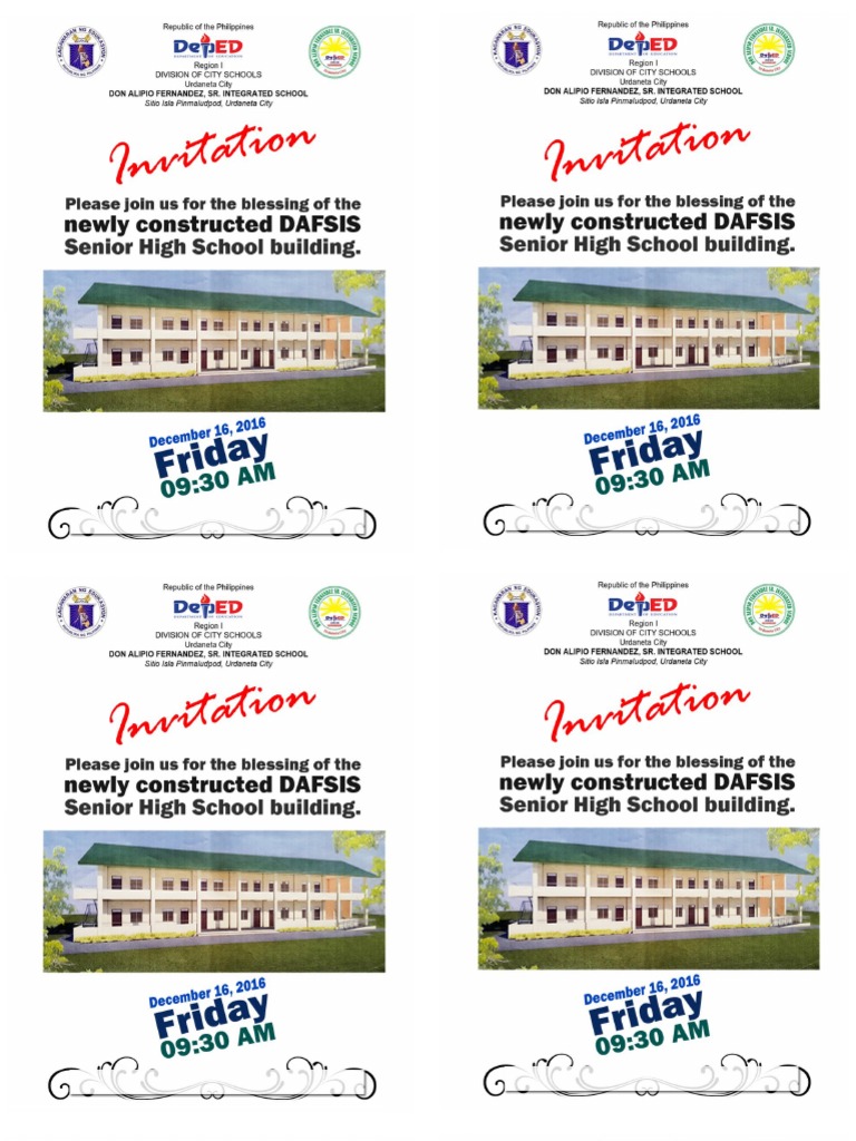 Building Blessing Invitation | PDF