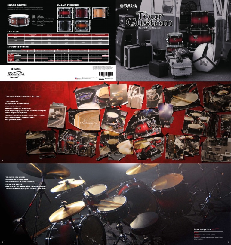 Snare Drums Color Finishes | PDF | Drumming | Percussion Instruments