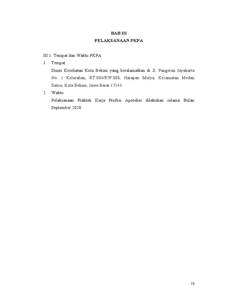 Bab 3 Laporan Pdf