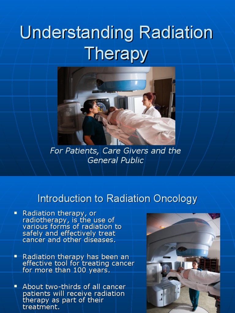 Understanding Radiation Therapy | PDF | Radiation Therapy | Cancer ...