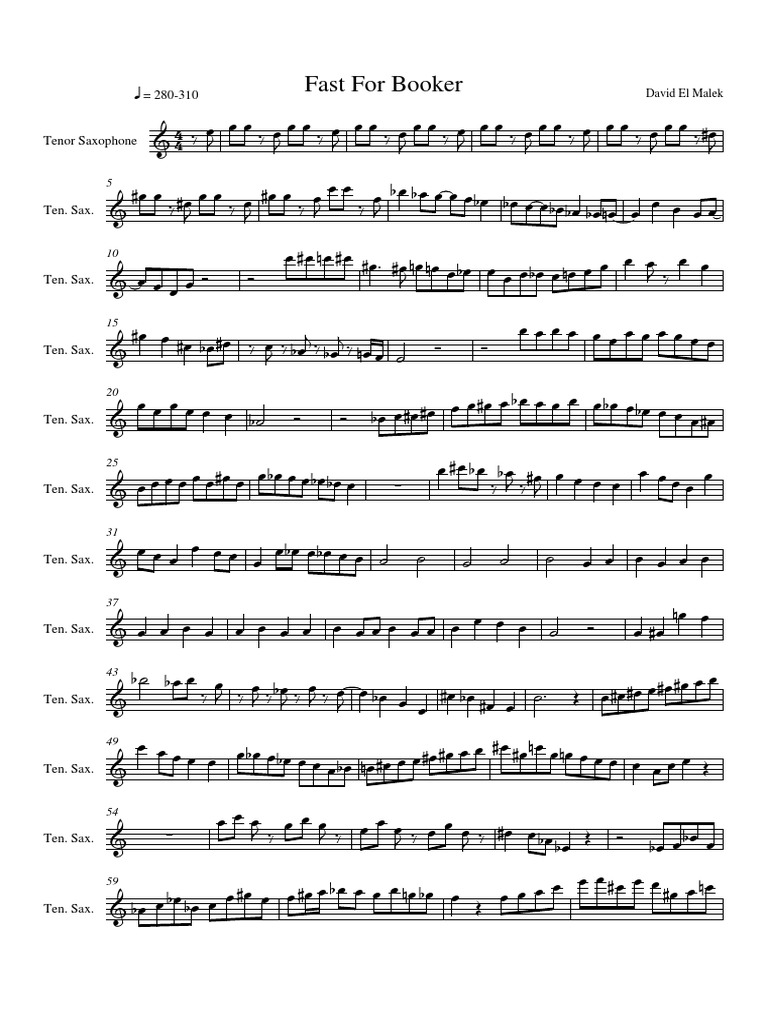 Fast For Booker | PDF | African American Music | Popular Music