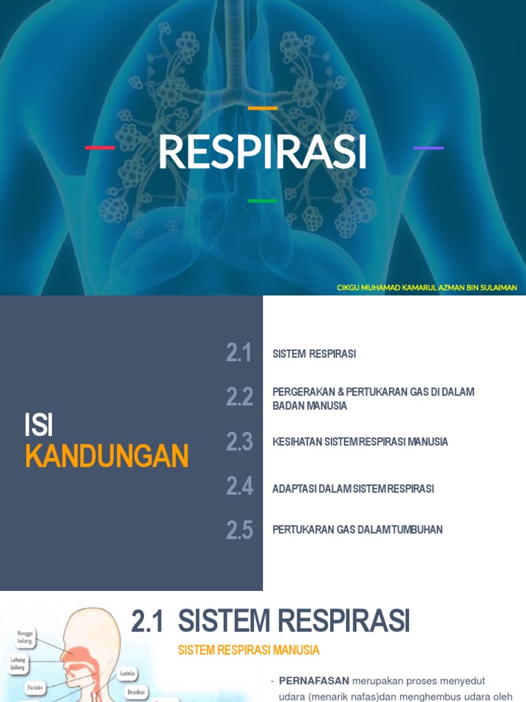 Bab 2 Respirasi | PDF | Sains & Matematika