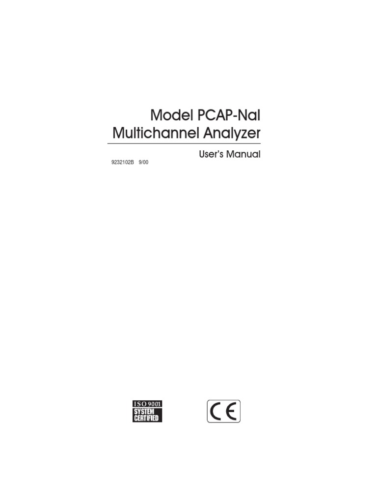 PCAP-NaI Multichannel Analyzer | PDF | Amplifier | Analog To Digital Converter