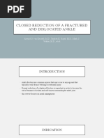 Below Knee Slab Techniques in Ortho | PDF