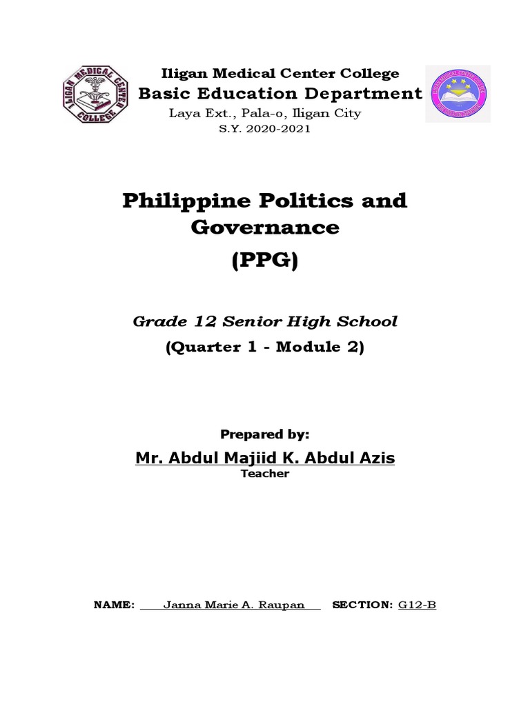 PPG Grade 12 Module 2: Political Ideologies | PDF | Egalitarianism ...