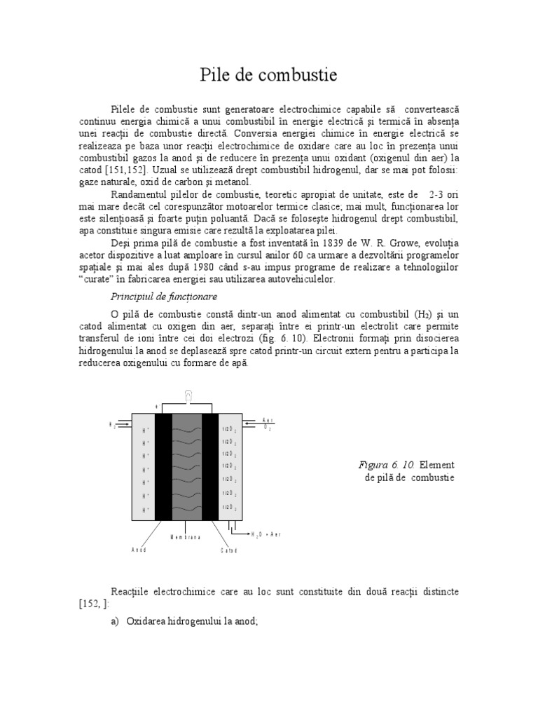 Pile de Combustie | PDF