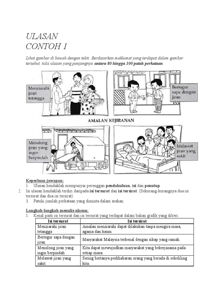 Soalan PPT BM Ting 1 | PDF