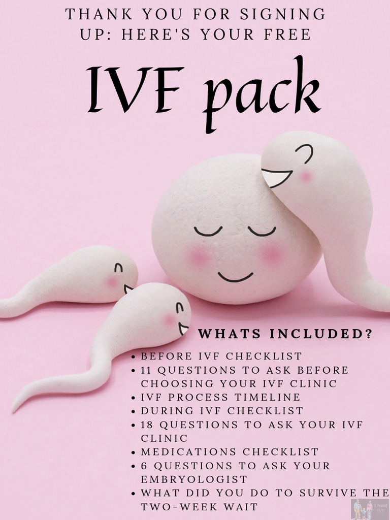 The Ivf Pack 2 PDF | PDF | In Vitro Fertilisation | Human Reproduction