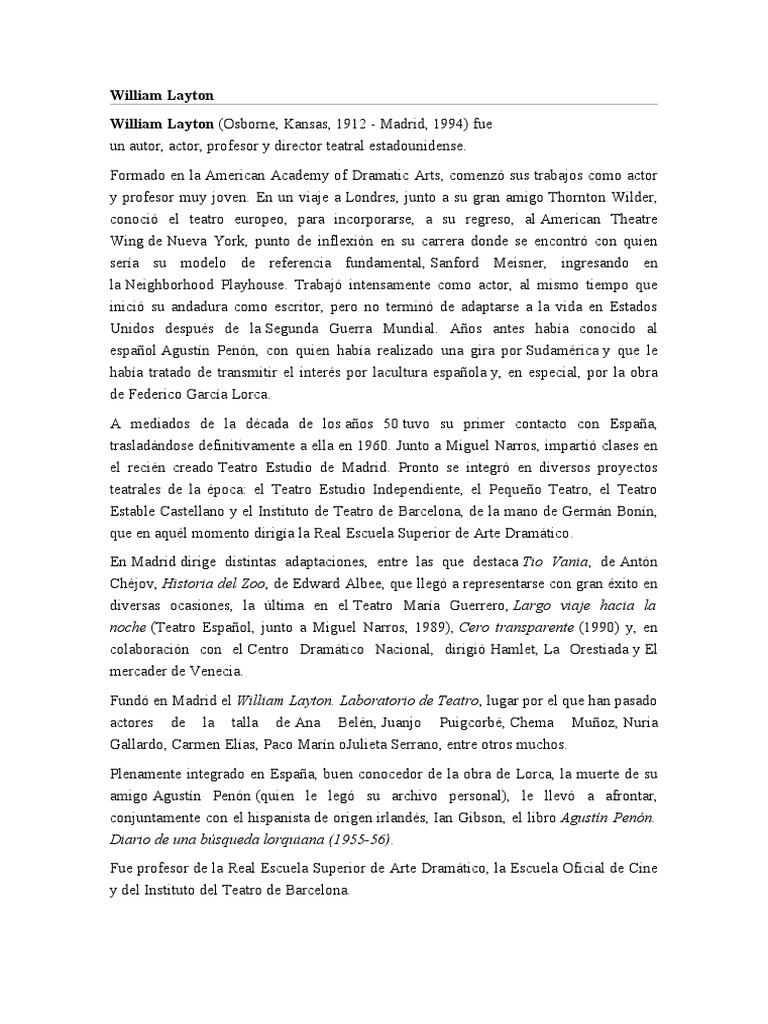 William Layton | PDF