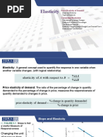 Elasticity of Demand | PDF | Demand | Elasticity (Economics)