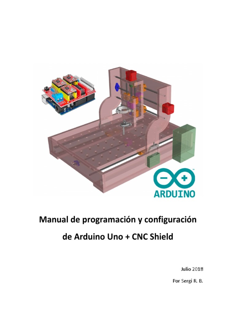 Manual de Programacion y Configuracion Arduino y Shield CNC PDF | PDF ...