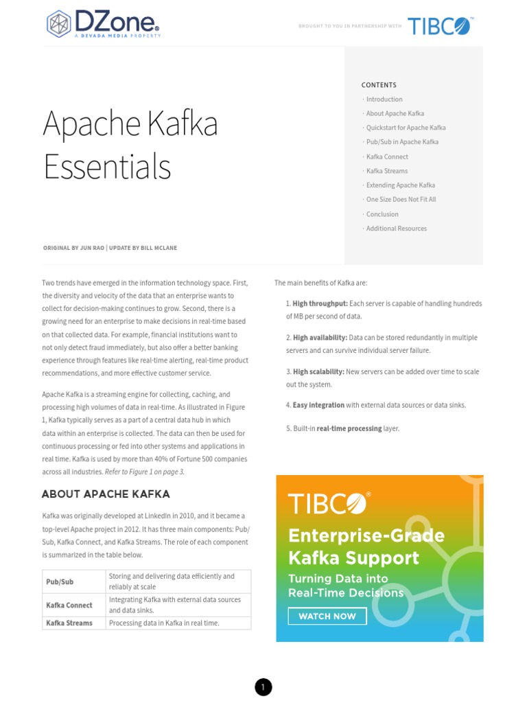 Apache Kafka Essentials | PDF | Software Engineering | Computing