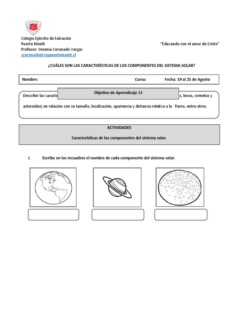 Guía de Los Planetas | PDF | Sistema solar | Dom