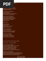 Letra de Valicha | PDF