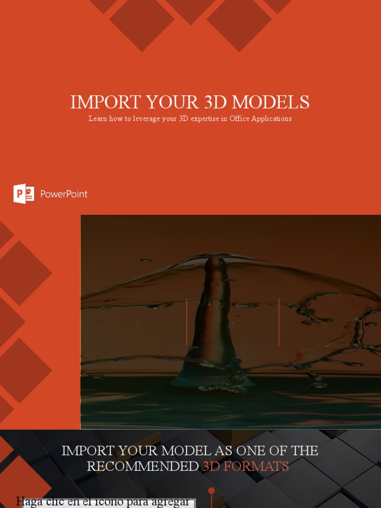 Leveraging 3D Models in Office: A Guide to Importing, Positioning ...