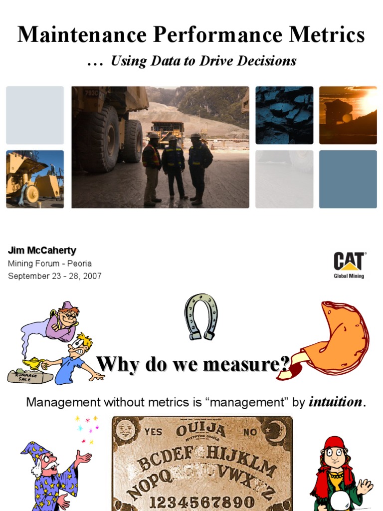 Maintenance Metrics for Mining Performance | PDF | Reliability ...