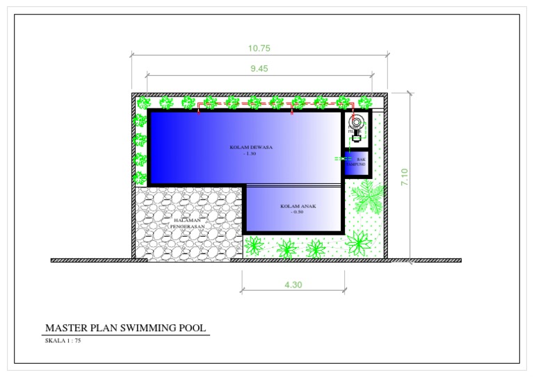 Master Plan for Swimming Pool Layout | PDF