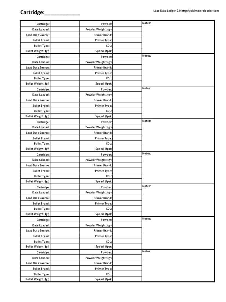 UR Load Data Record Book 2.0 | PDF | Computers