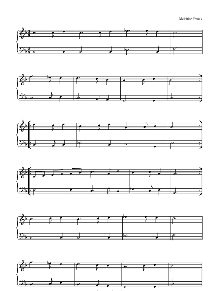 Melchior Franck | PDF